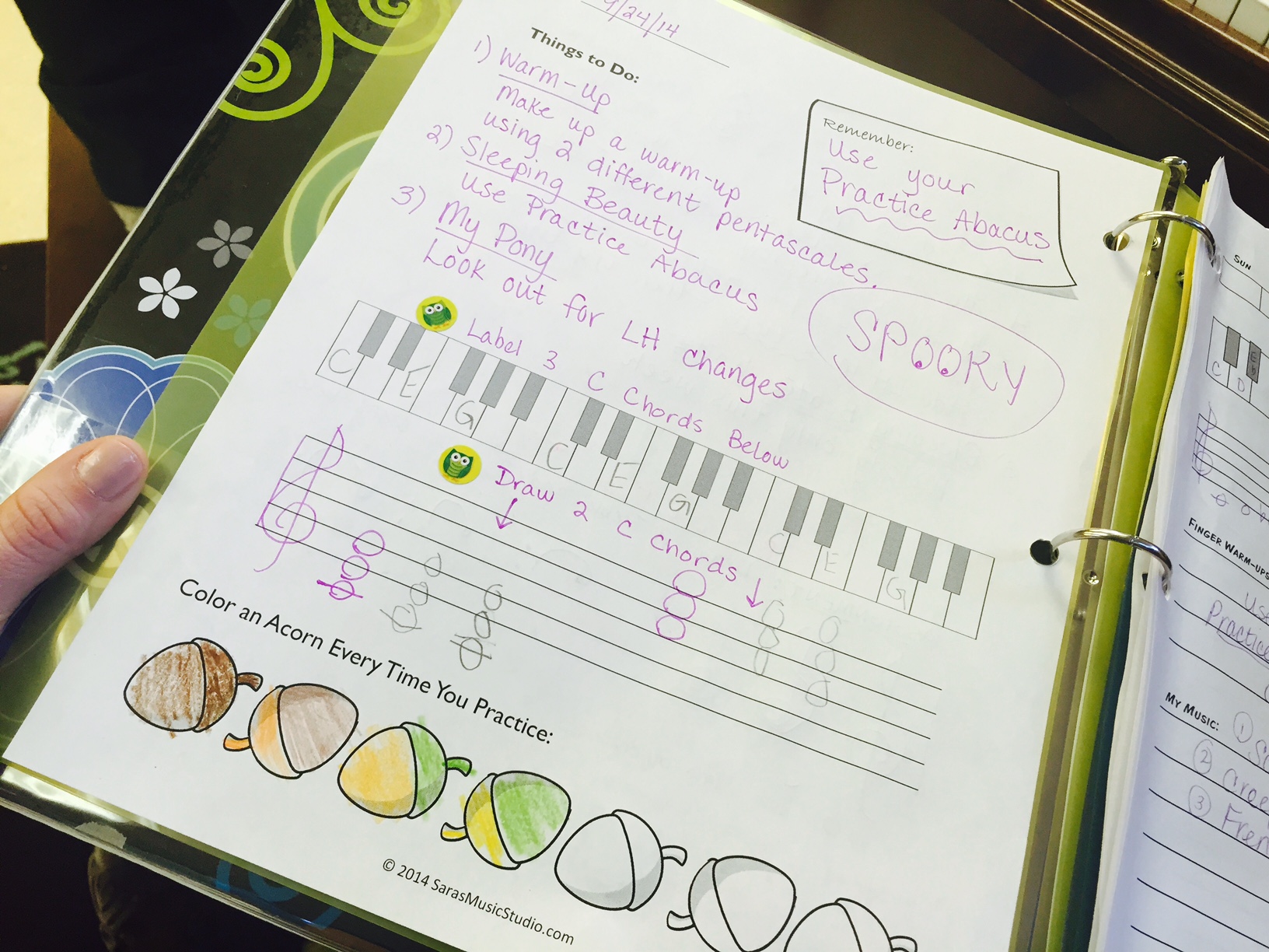 assignmentsheetexample2 – Sara's Music Studio