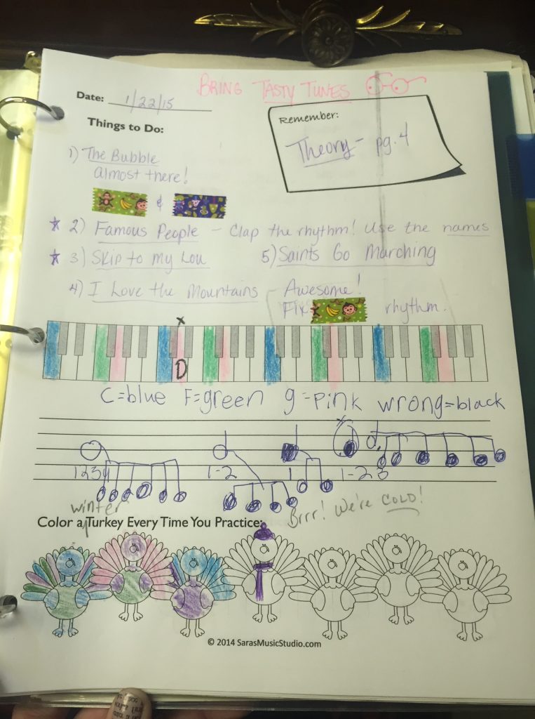 Valentine’s Day Assignment Sheets – Sara's Music Studio