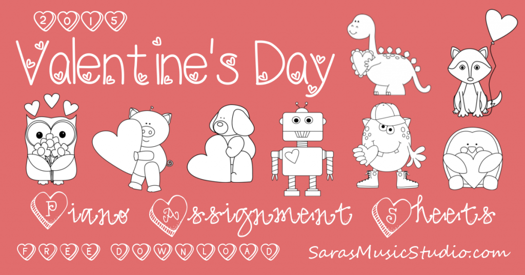 Free Piano Valentines Printable – Sara's Music Studio
